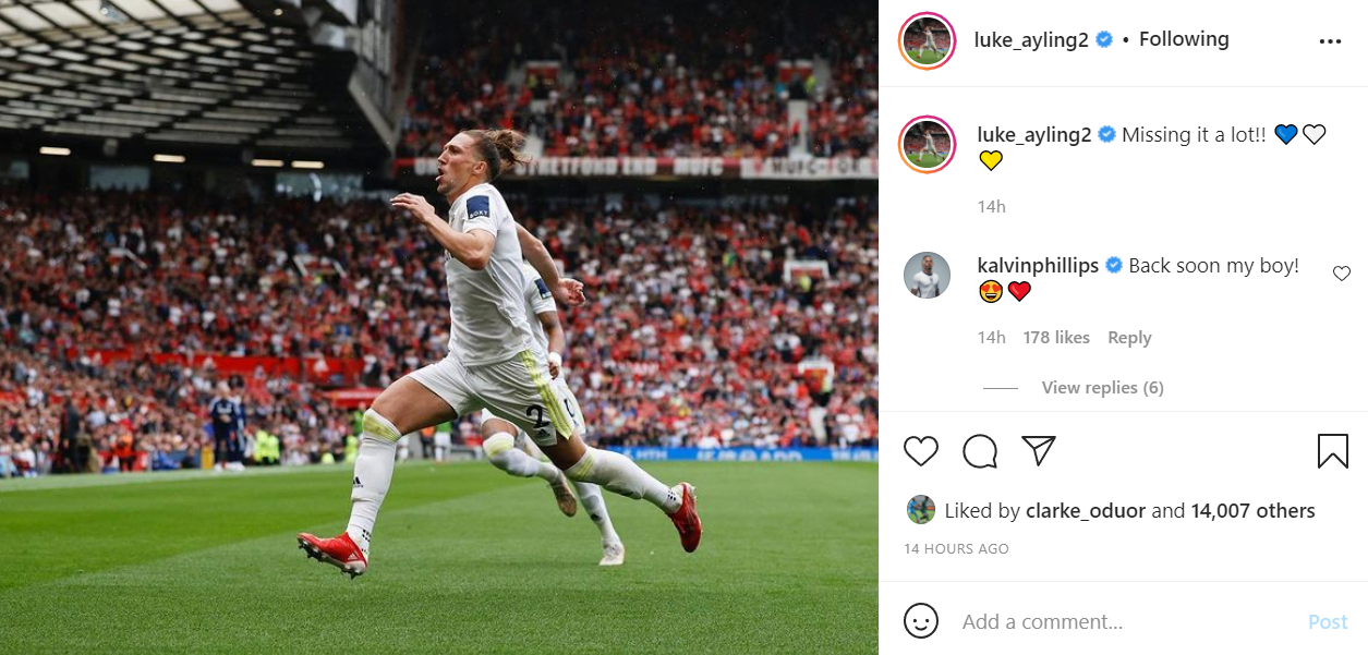 Luke Ayling issues update as Leeds United absence continues heading ...