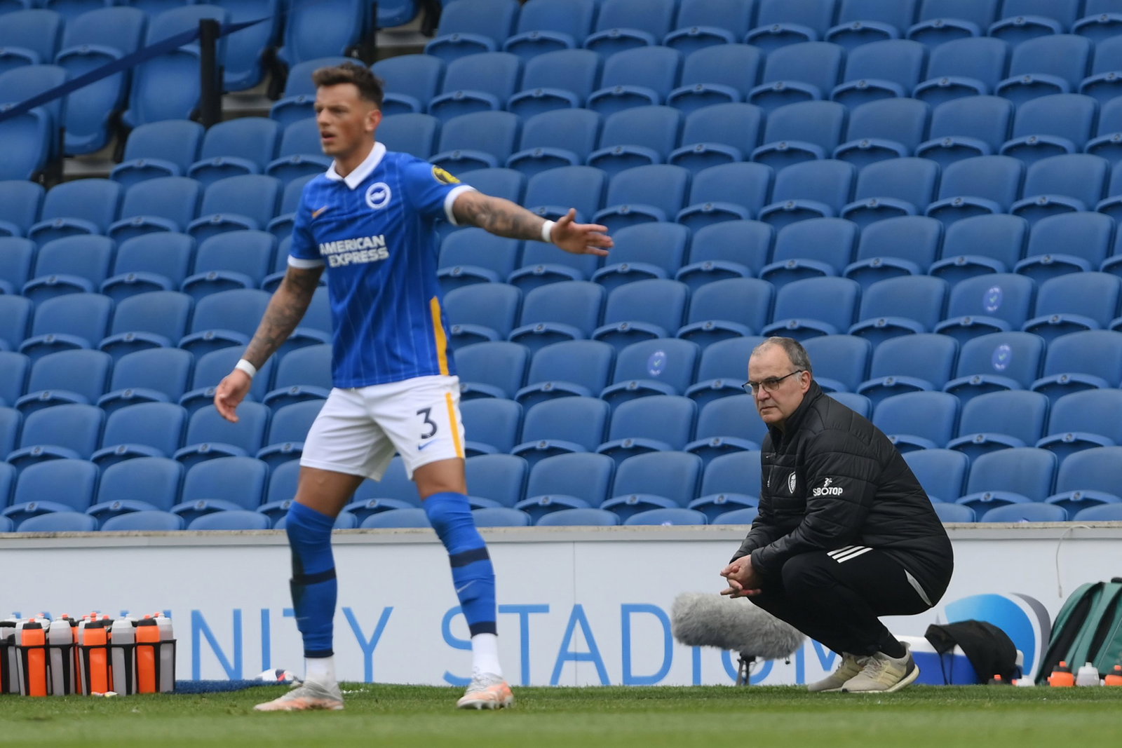Kalvin Phillips and Ben White brush over Marcelo Bielsa gesture in ...