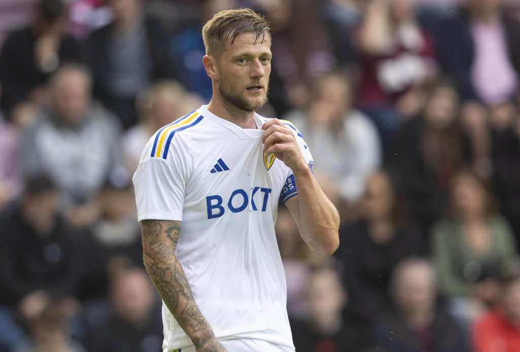 Liam Cooper dubbed Leeds United legend as Ben White reacts to transfer ...