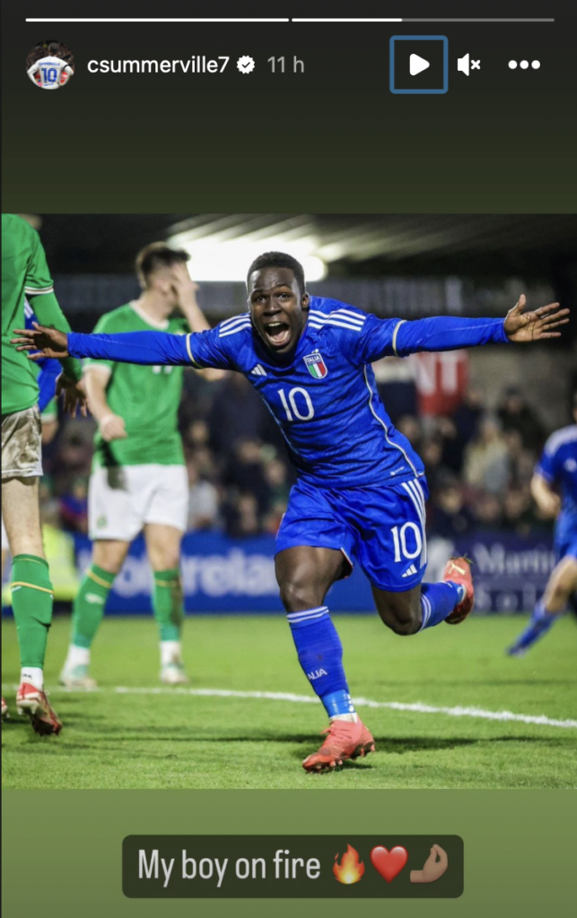 "On fire" - Crysencio Summerville wowed by Leeds United teammate's two ...