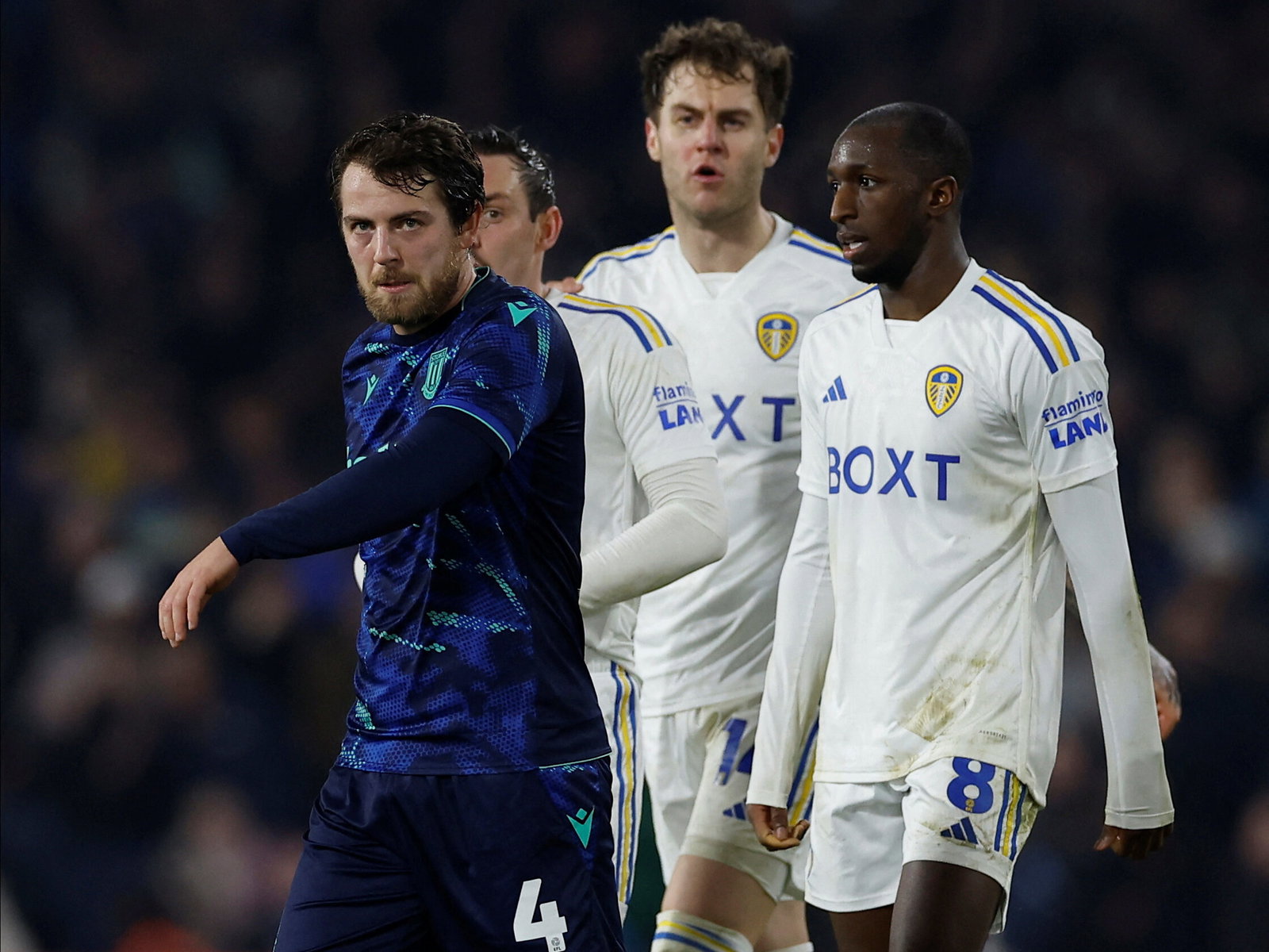 Spotted: Tunnel footage shows Joe Rodon's huge relief after Leeds ...