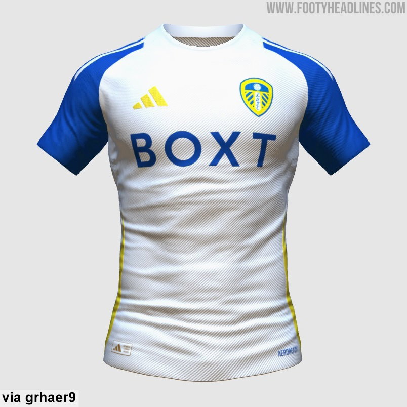 24/25 leaks: Everything we've seen for Leeds United's new home kit, Red ...