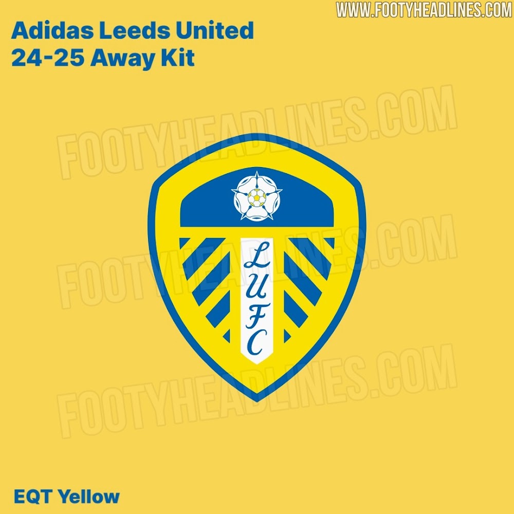24/25 reveal: Leeds United's away kit leaks for next season, Red Bull ...