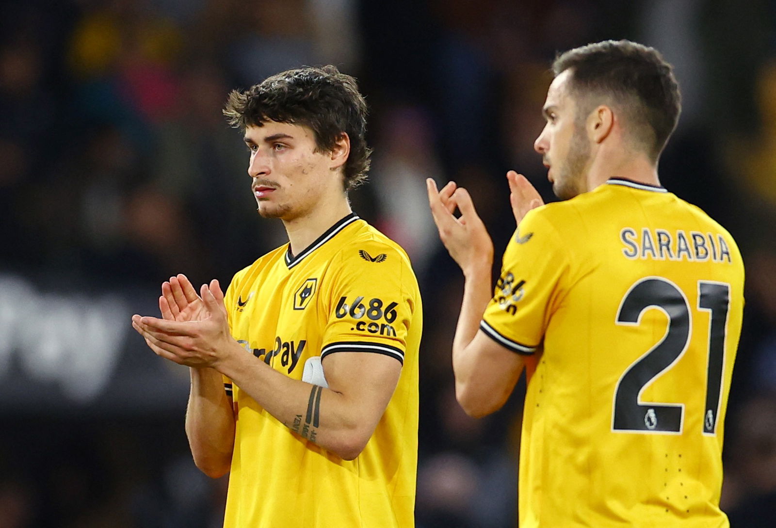 Leeds big admirers of Wolves left-back Hugo Bueno