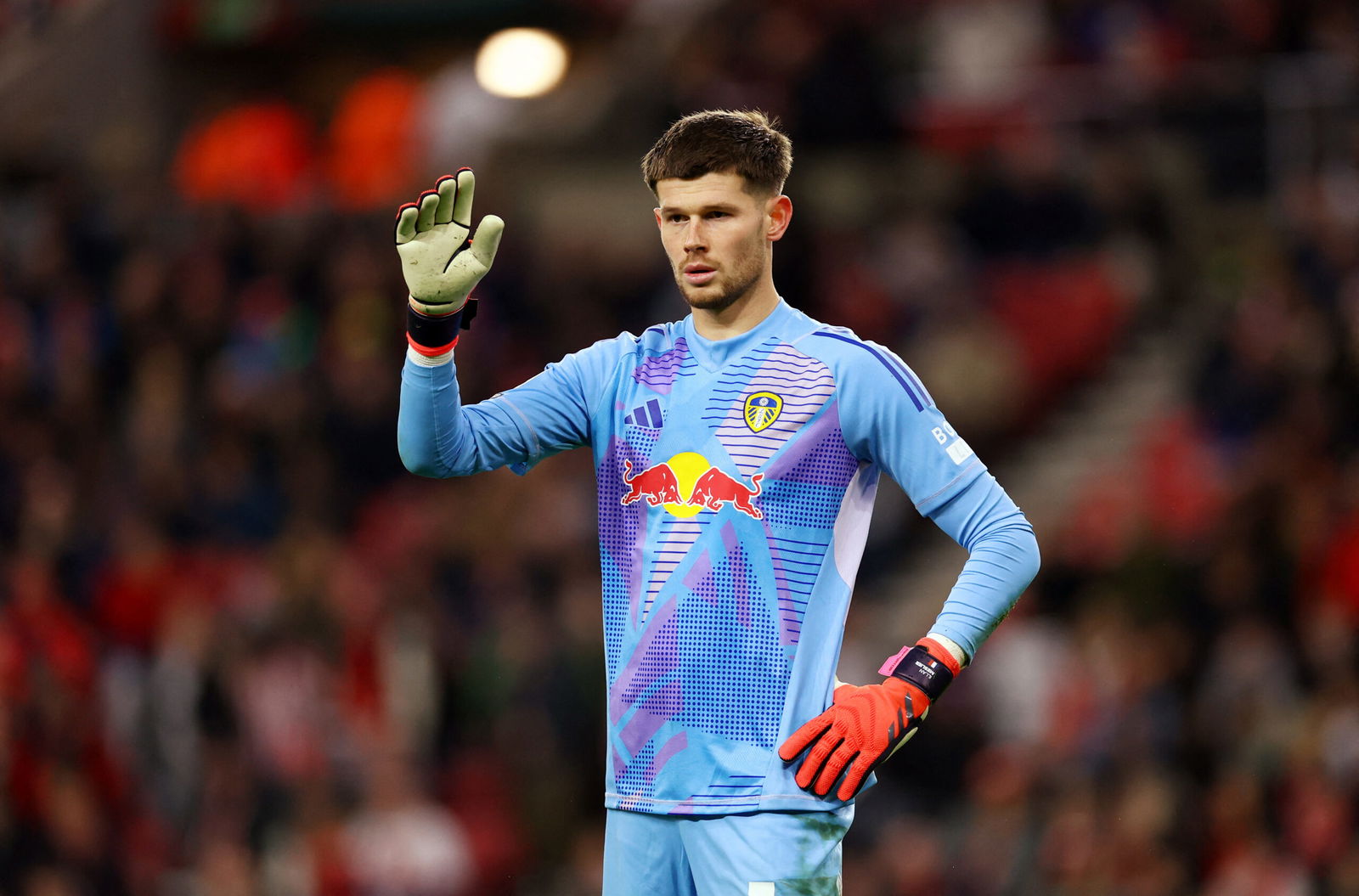 49ers clearly unhappy with Leeds United's Illan Meslier howler, ready ...