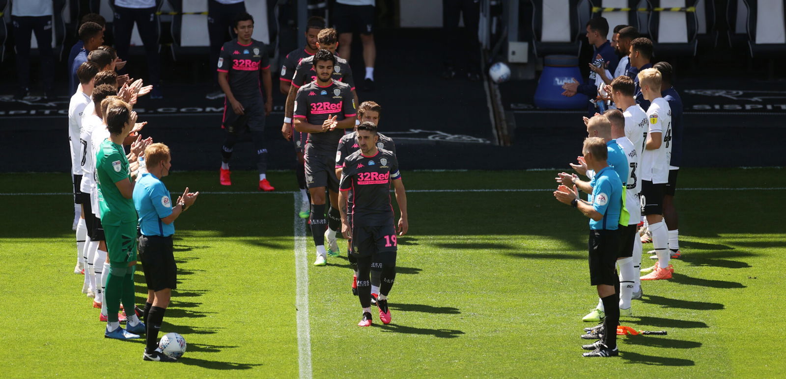 Spygate, guard of honour: Jayden Bogle’s Leeds v Derby history