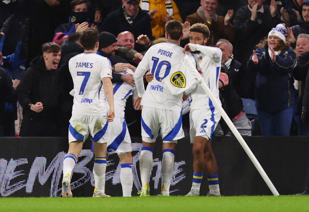 Leeds 4-0 Oxford: Bogle impresses Sheff Utd man