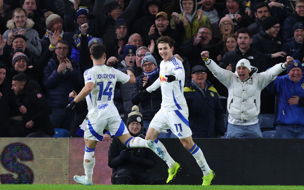 Spotted: Ex-PL striker in attendance for Leeds United v Oxford ...