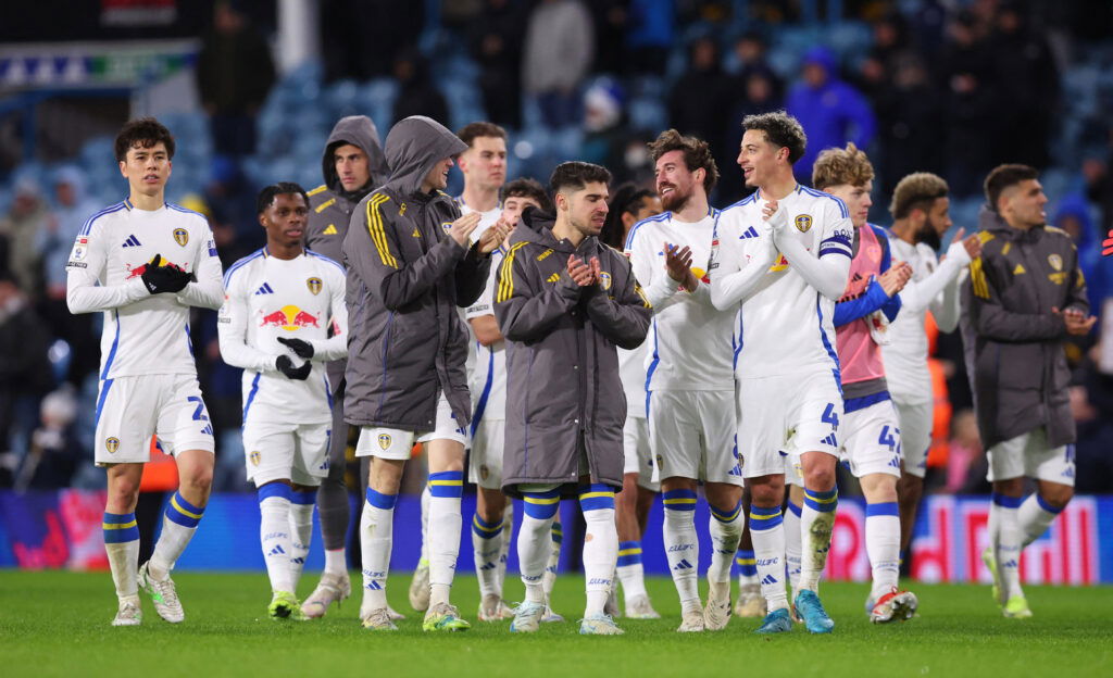 Spotted: Ex-PL striker in attendance for Leeds United v Oxford ...