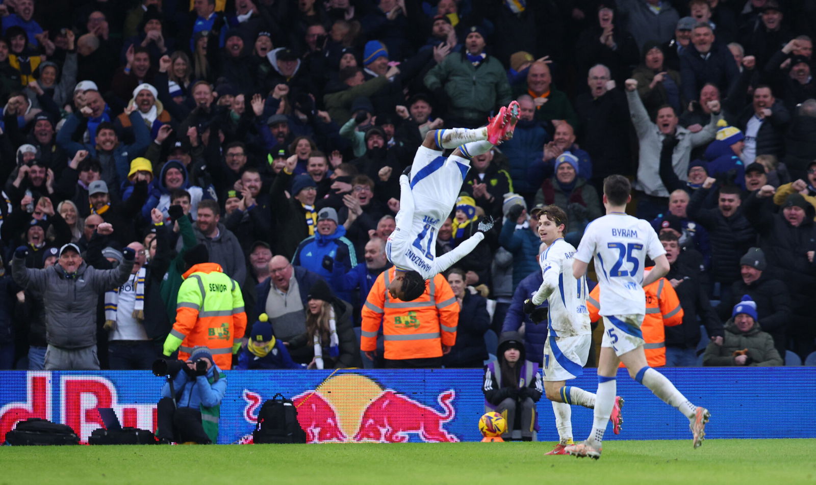 Leeds United News: Willy Gnonto’s telling reaction to Largie Ramazani ...