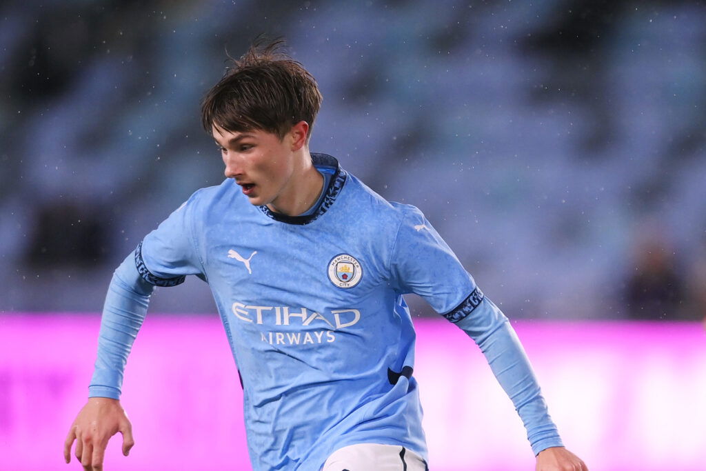 Man City’s Finlay Gorman gives Leeds grim £5m reminder