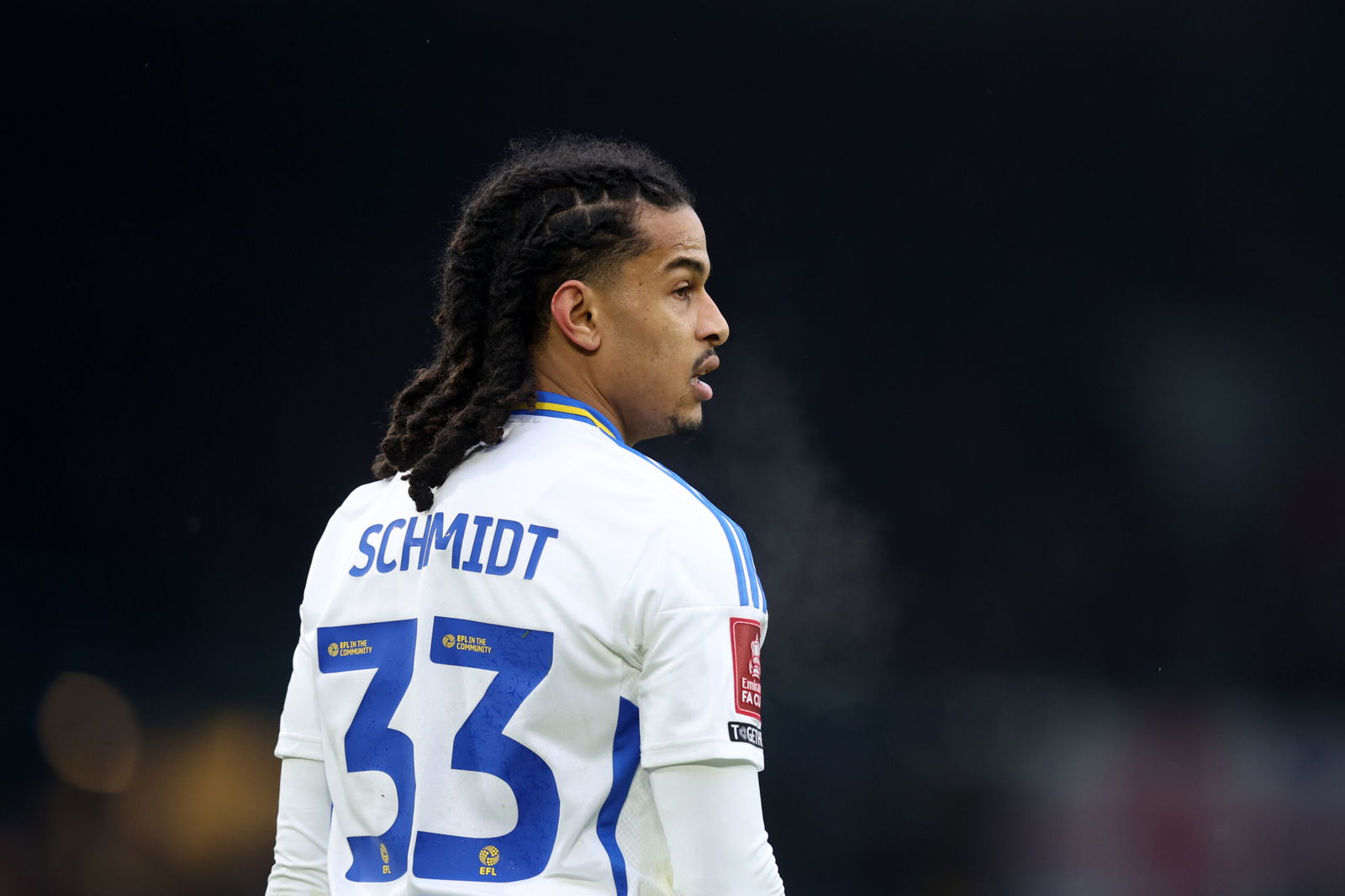 Leeds: Isaac Schmidt pictured on Switzerland duty