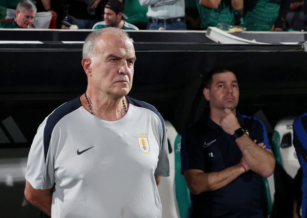 Leeds icon Marcelo Bielsa holds shock Uruguay press conference