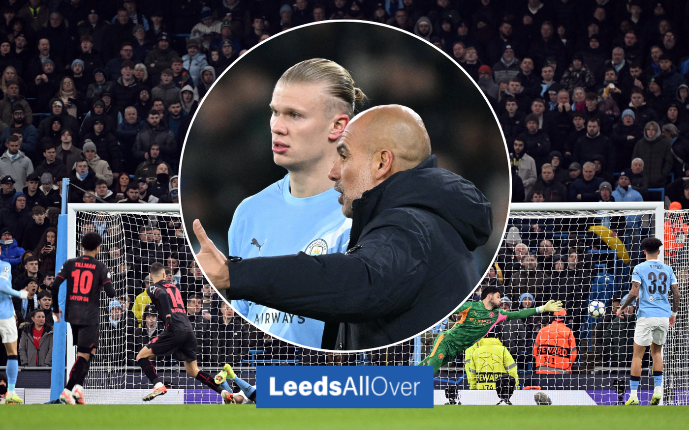 Manchester City's Pep Guardiola sends message to Leeds United