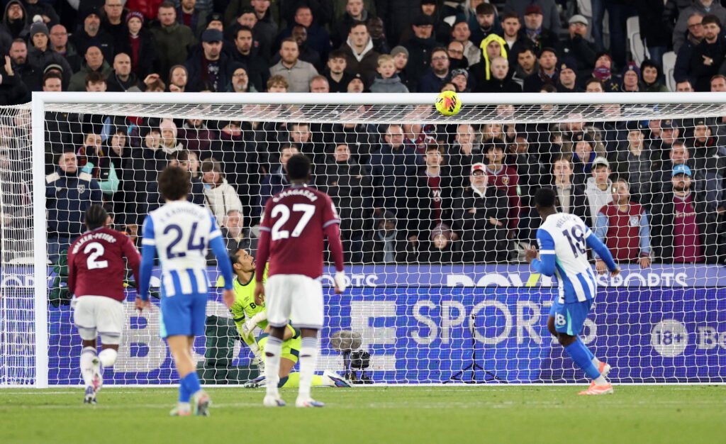 Danny Welbeck penalty miss denies Leeds United survival boost