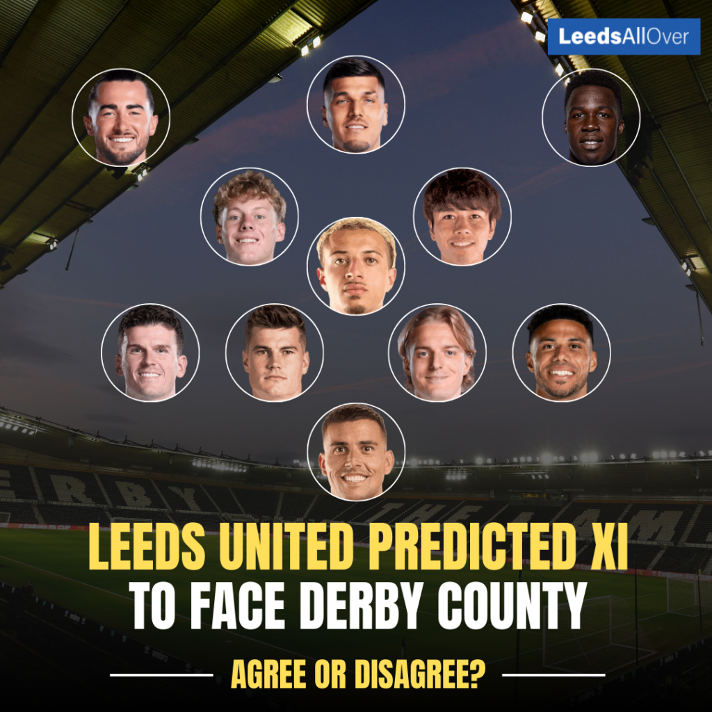 Derby County v Leeds United: Predicted XI and team news