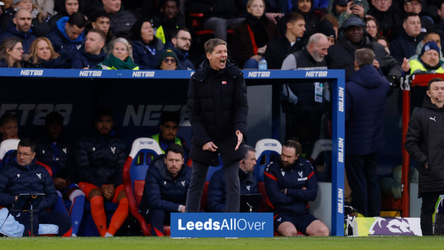 Leeds United watch on as PL rivals Crystal Palace could go "toxic"