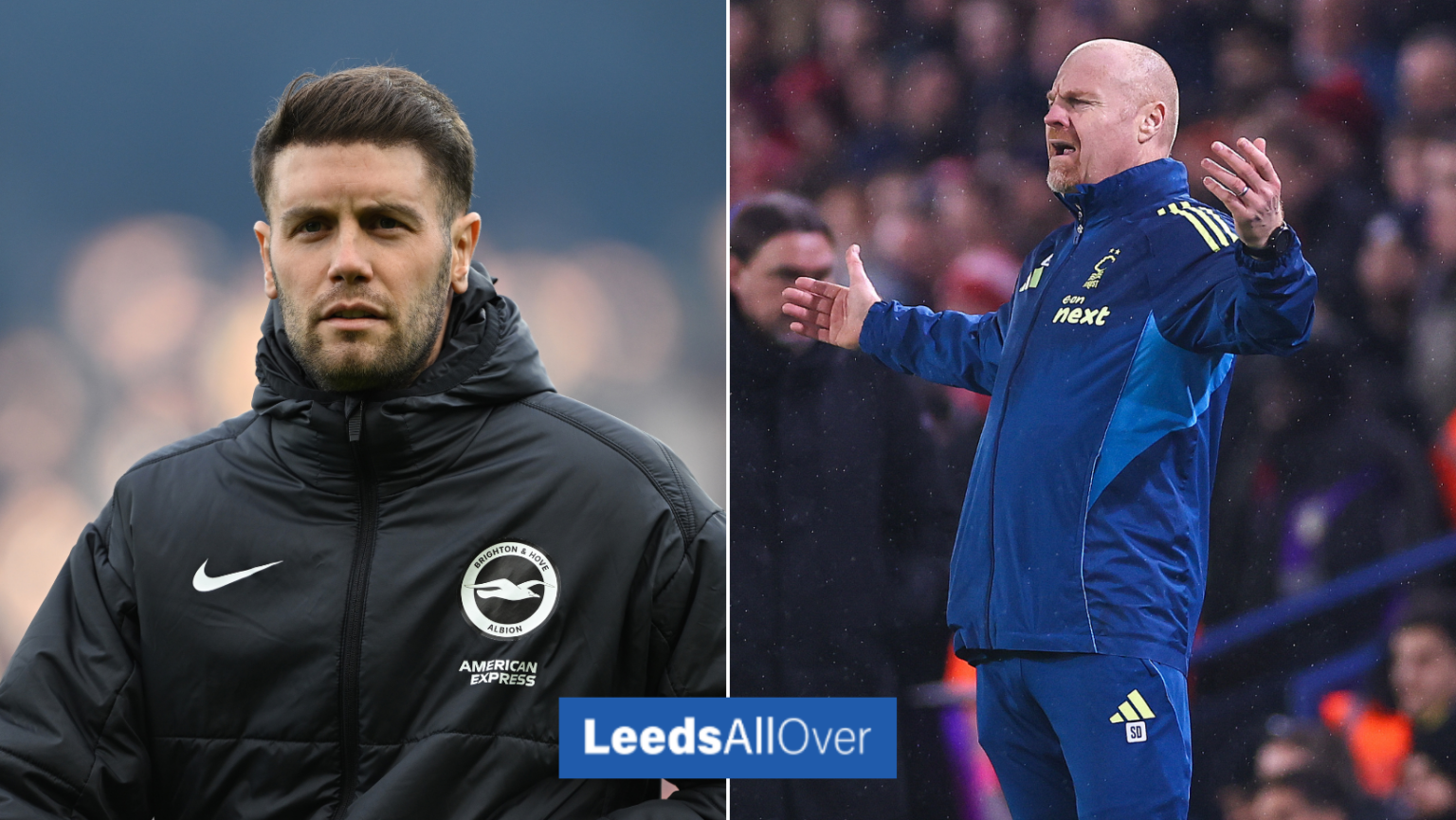 Sean Dyche, Fabian Hurzeler under pressure as Leeds watch on