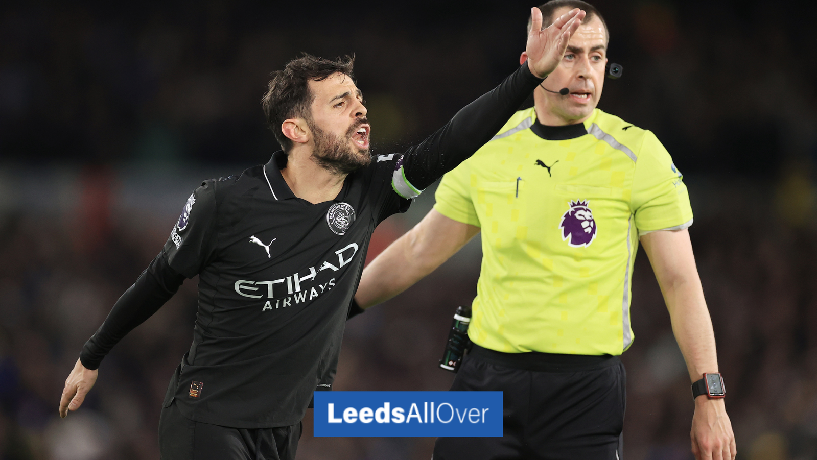 Bernardo Silva's shocking ref comment days after Leeds robbery